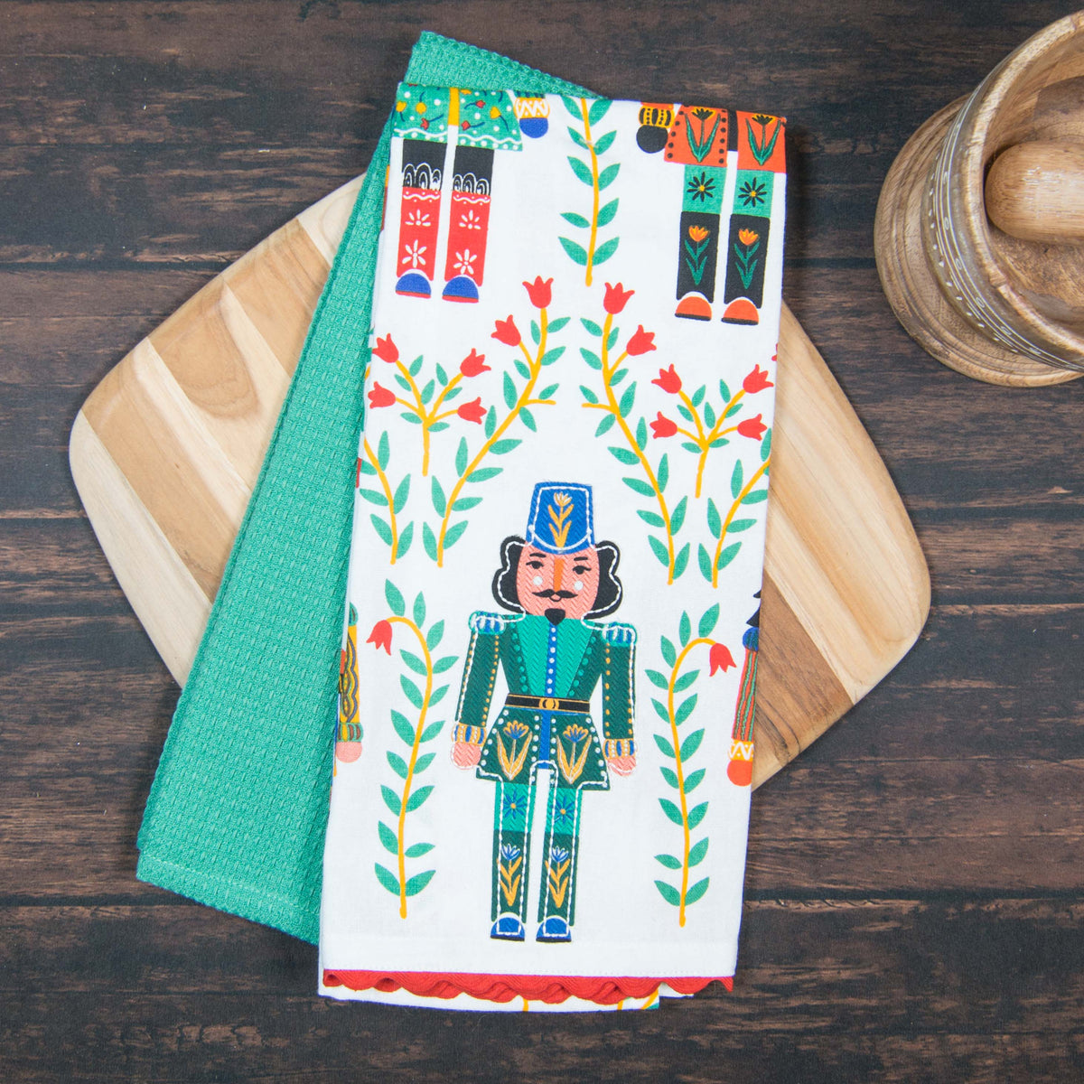 Two Towel Set - Nutcrackers — Dunroven House, Inc.